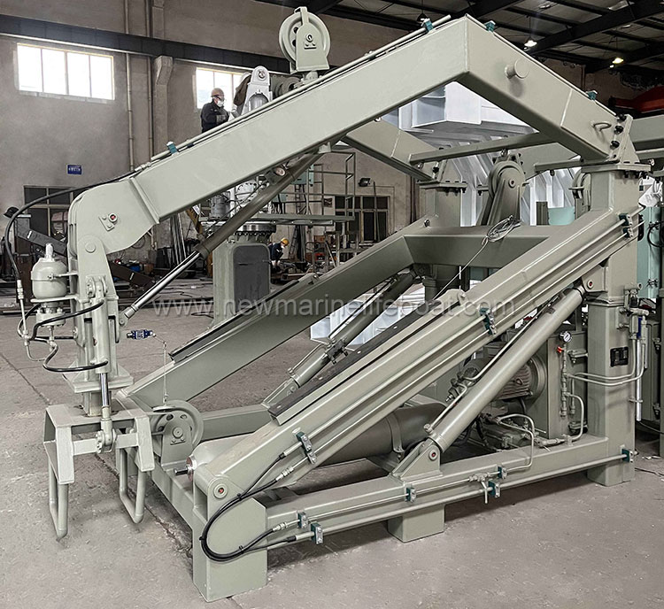 What is A-frame Davit? - New Marine