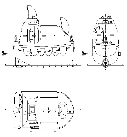 China Totally Enclosed Lifeboat | Enclosed Lifeboat for Sale - New Marine